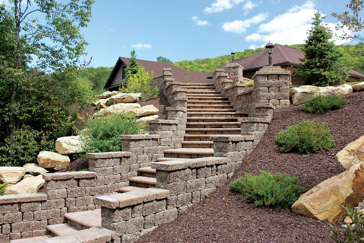 KEYSTONE COUNTRY MANOR® WALL STRUCTURAL RETAINING WALL BLOCK | Montano ...