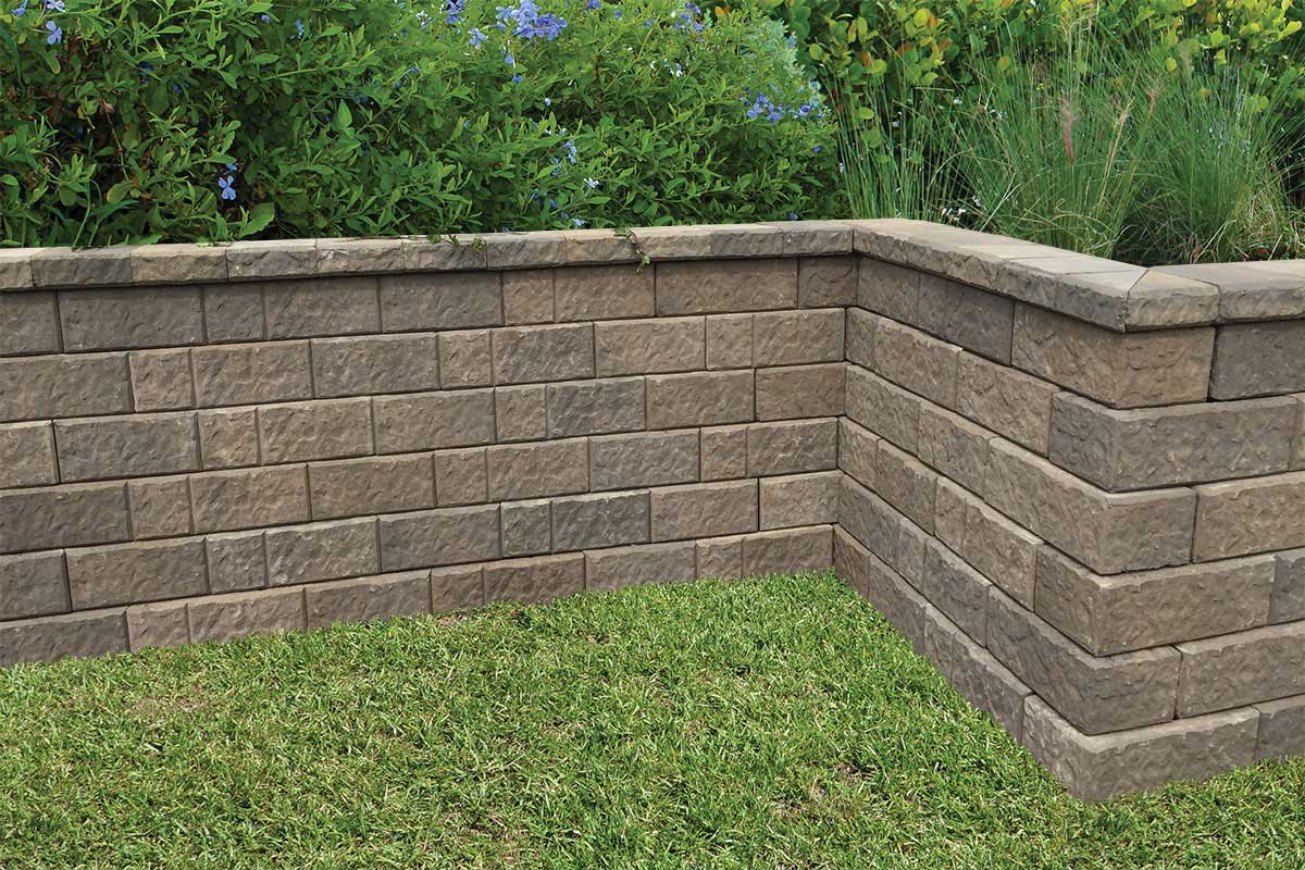 Visage™ Wall LANDSCAPE RETAINING WALL BLOCK | Montano Sand and Gravel ...
